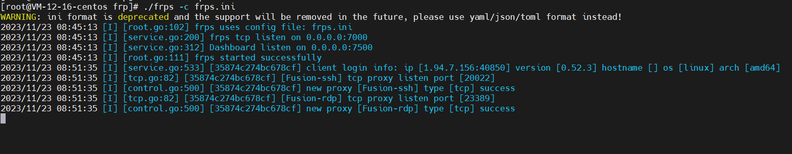 使用frps和frpc进行内网穿透 | Daydust's Blog